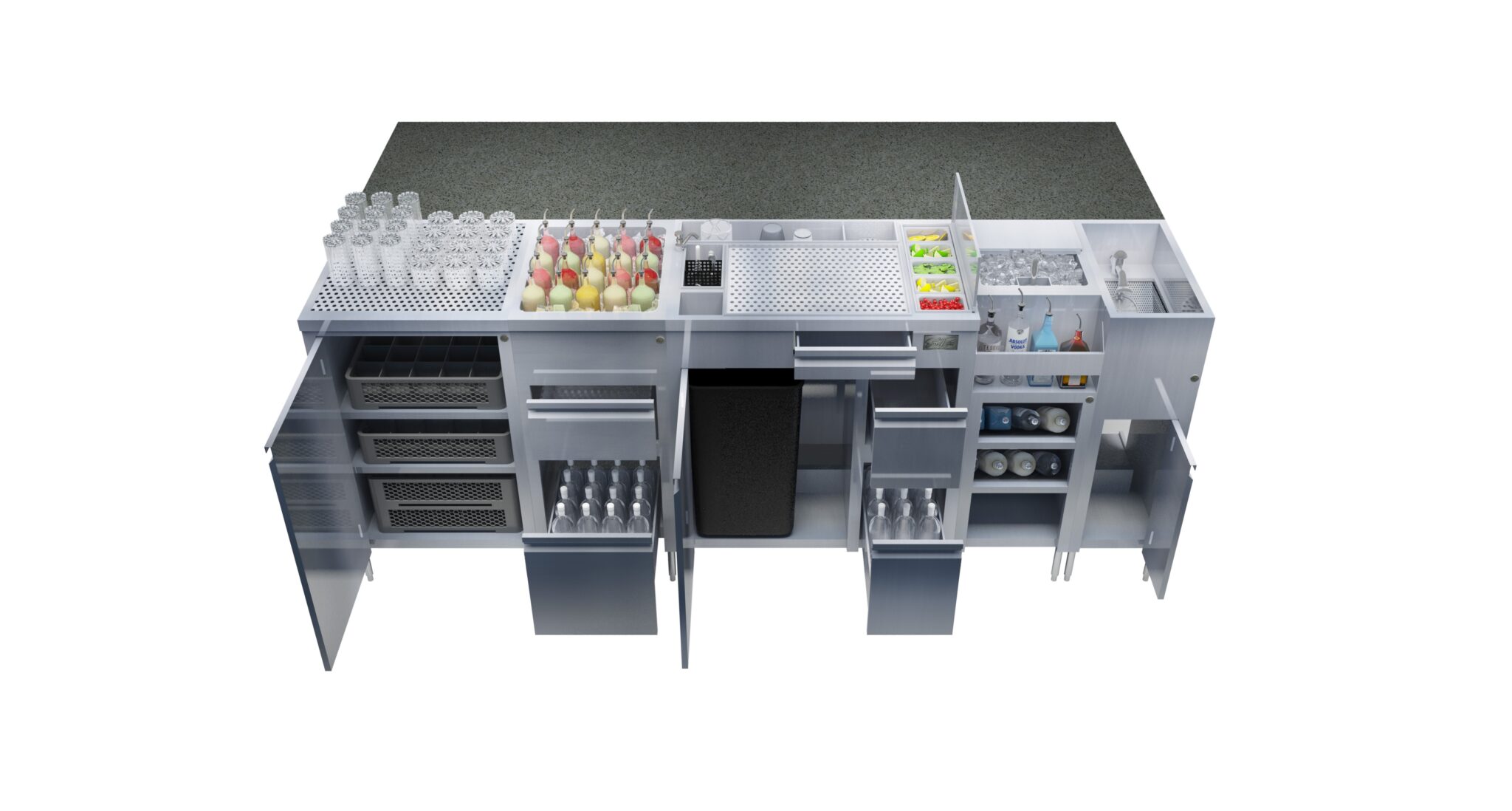 EuroBar Cocktail Station Product Offering